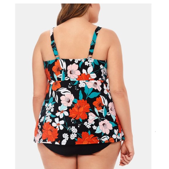 Swim Solutions | Swim | Swim Solutions 2w Floral Tummycontrol Swimsuit ...